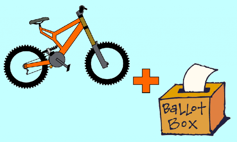 Bike to Vote – Election Day! – Biketober Christchurch